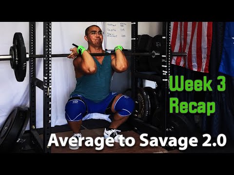 Average to Savage Training Vlog Week 3 | Wynn Strength & Health