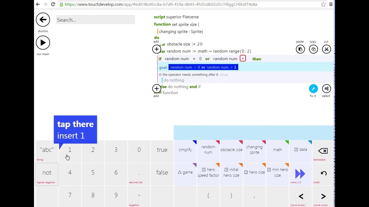 Flatverse 2/5 (touch develop)