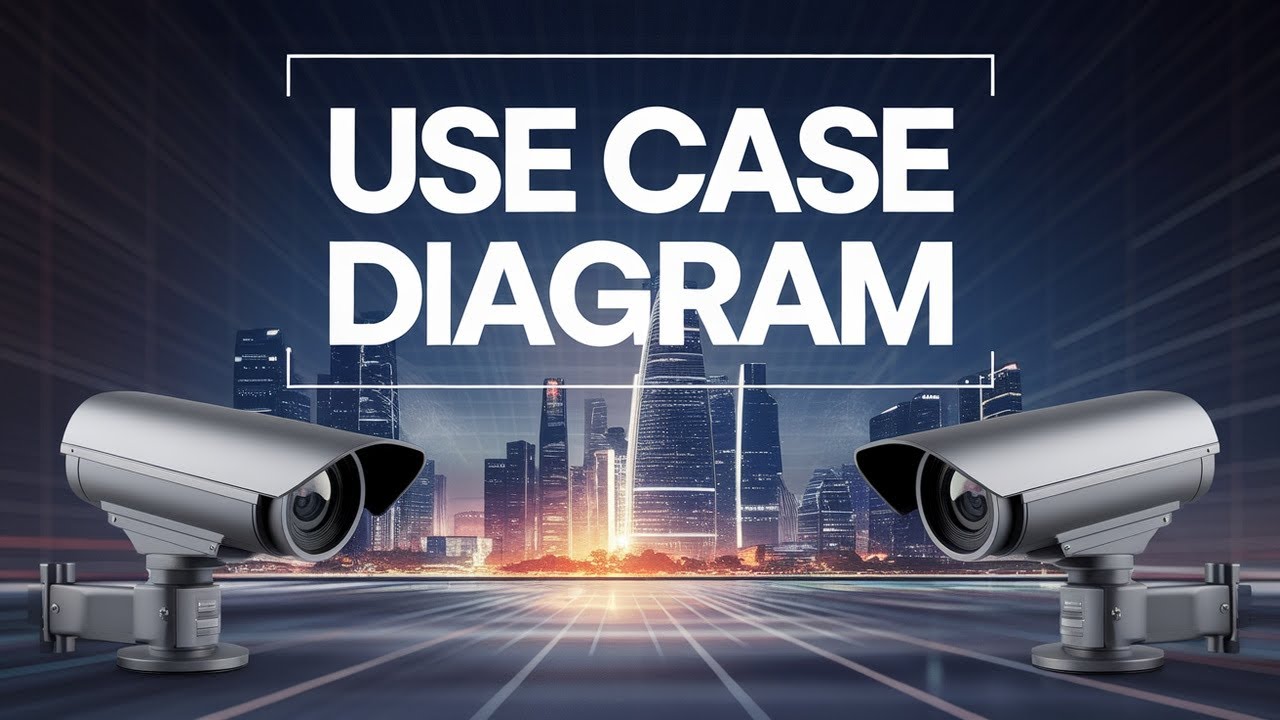Use Case Diagram Include & Extend Relationship - Surveillance System Example