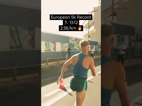 Jimmy Gressier European 5k Record - 13:12