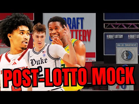 A Post-Lottery 2025 NBA Mock Draft!