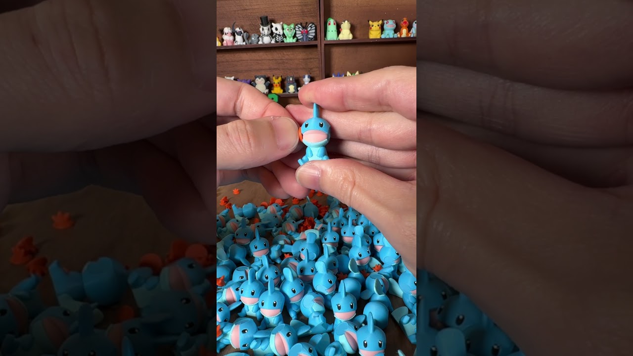Mudkip #mudkip #pokemon #bambulab #3dprinting #pokemontcg #pokemoncommunity #p1s #x1carbon #toys