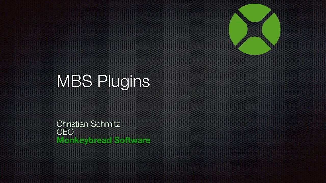 XDC 2020 MBS Plugins Presentation