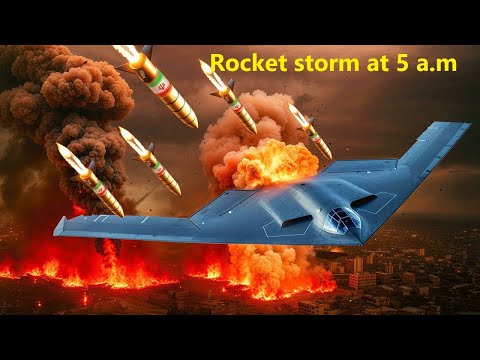 Missile Storm at 5AM: B-2 Bomber’s Strike That Shook the World!