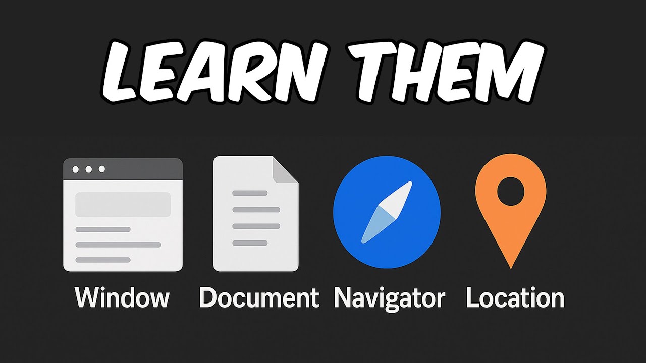 Window, Document, Navigator and Location Explained in JavaScript