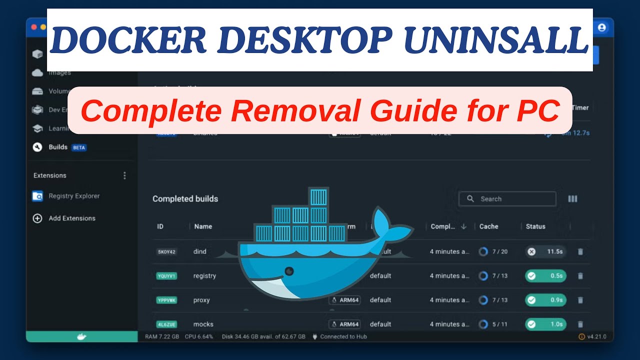 How to Completely Uninstall Docker Desktop on Windows 10/11 (Clean Slate Guide)