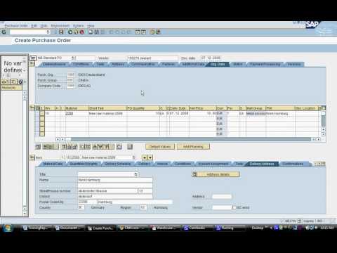 SAP ECC 6 0