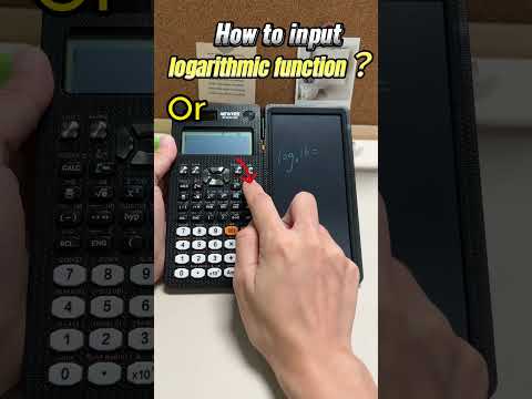 How to input logarithmic functon #newyes