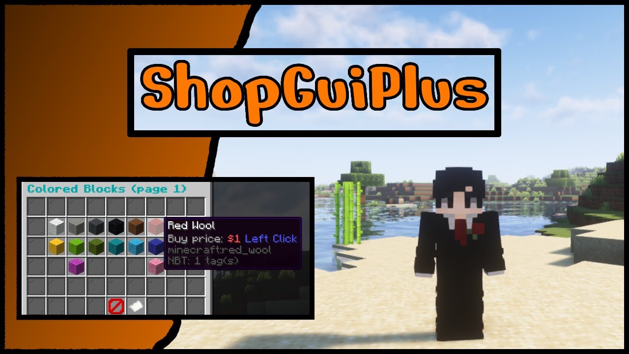 Minecraft ShopGuiPlus Plugin Tutorial