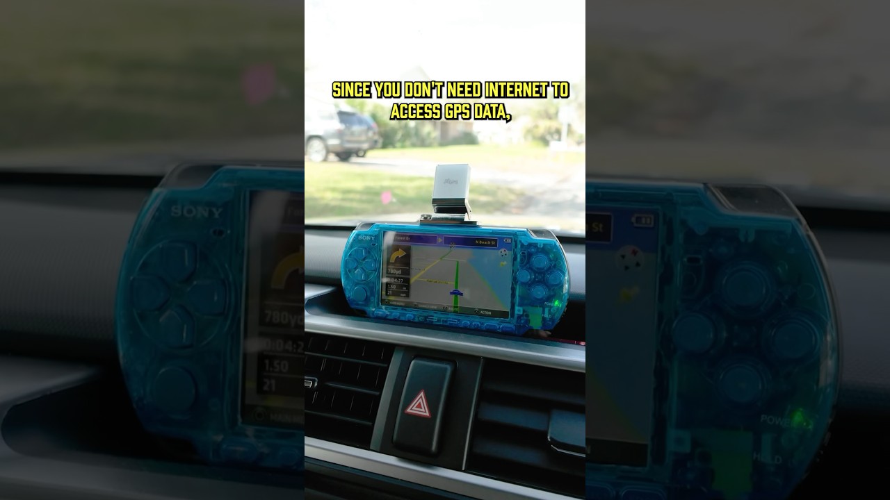The PSP GPS System still works! 🤯 #psp