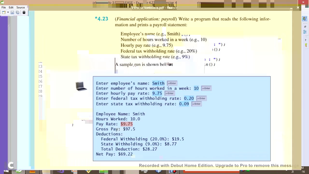 Introduction To Java Programming   Exercise 4 23c