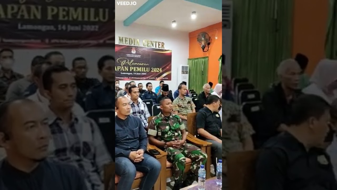 Peluncuran Tahapan Pemilu 2024 di KPU Kabupaten Lamongan