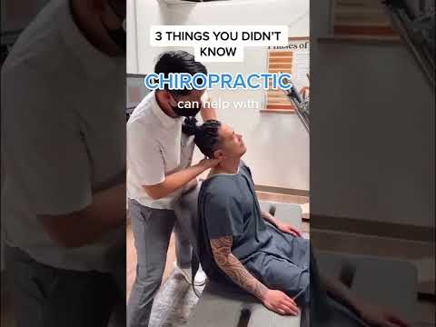 Things you didn’t know chiropractic can help with #shorts #chiropractic
