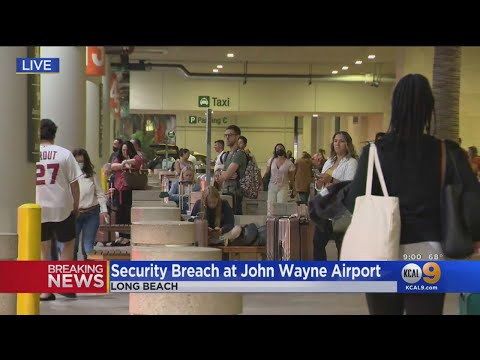 John Wayne Airport Resumes Operations After Security Breach