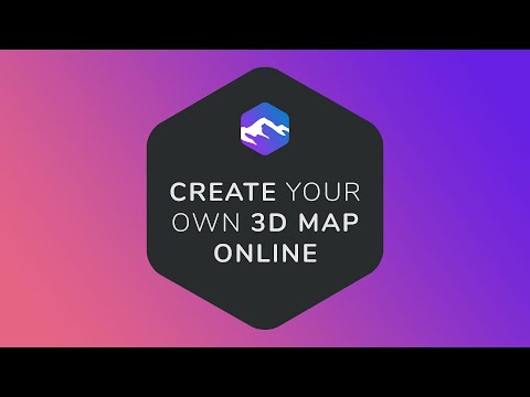 Create custom 3D maps online - 3D-Mapper.com