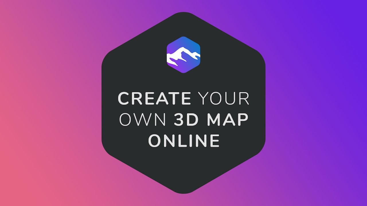 Create custom 3D maps online - 3D-Mapper.com
