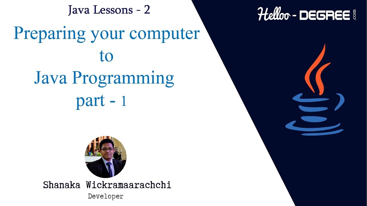 Preparing your computer to Java Programming-part-1(Lesson 2)