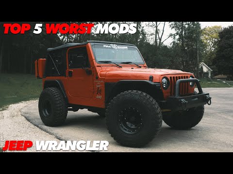 Top 5 Worst Jeep Wrangler Mods