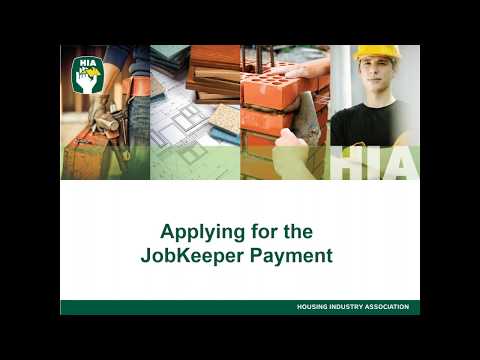 Applying for the Job Keeper Payment