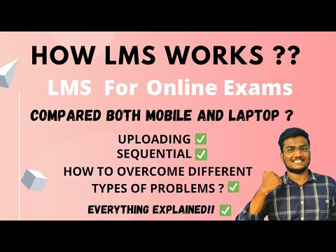 How to attempt exam on LMS ? | NIT Warangal | Learning Management System | Ep-50 | SCM