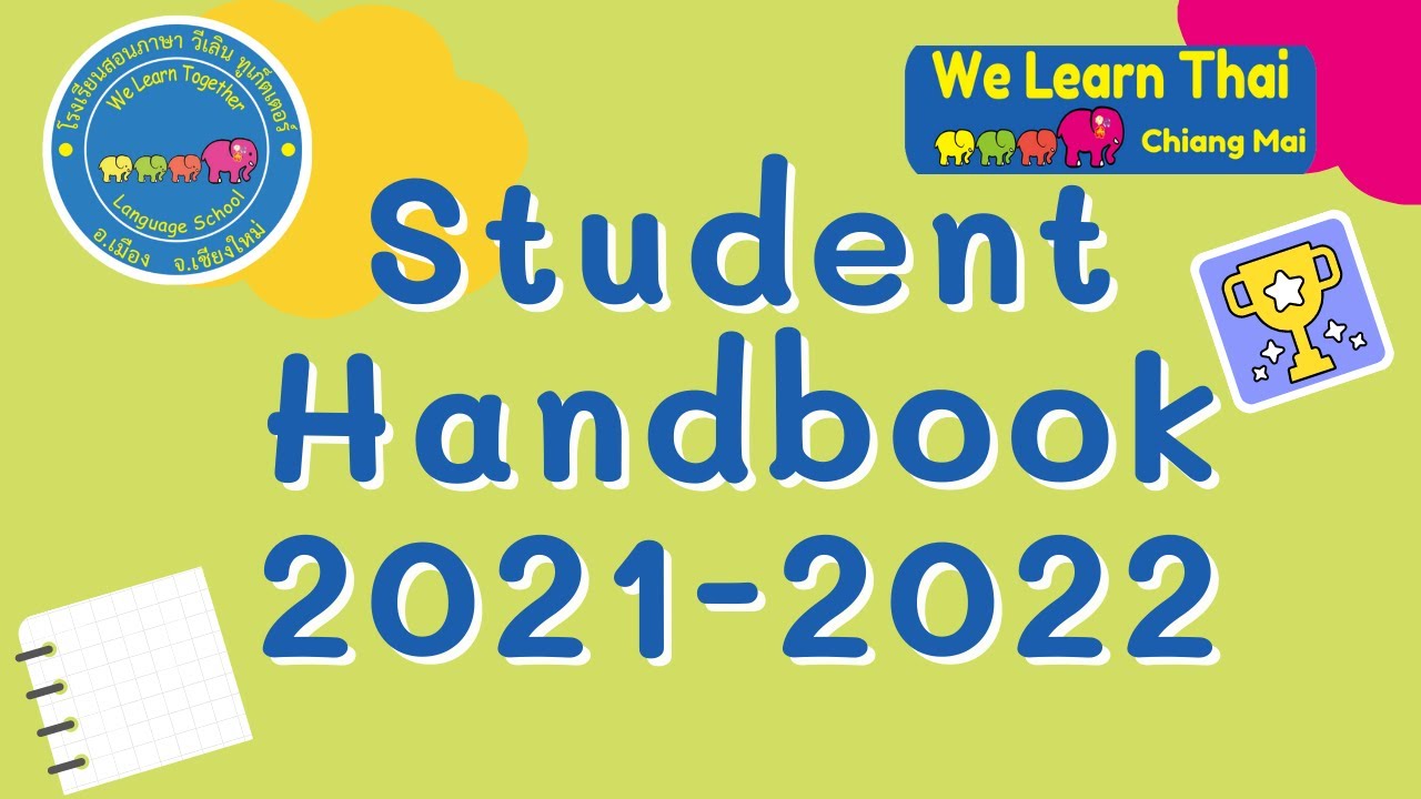 Student Handbook 2021- 2022