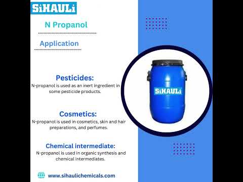 Propanol, Propyl Alcohol, N-Propanol manufacturer price in India.