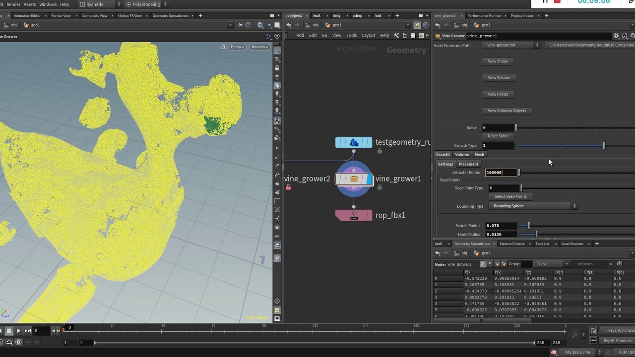 Houdini Vine Tool Breakdown 2