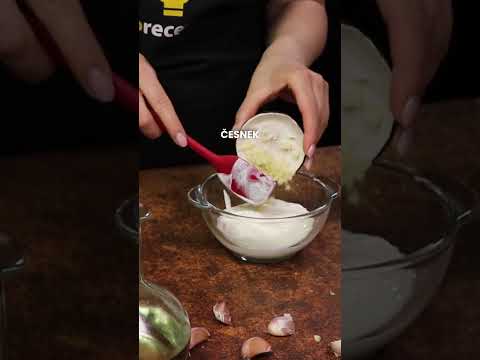 Jogurtový dip s česnekem má opravdu hojné využití v kuchyni #quickrecipe #toprecepty
