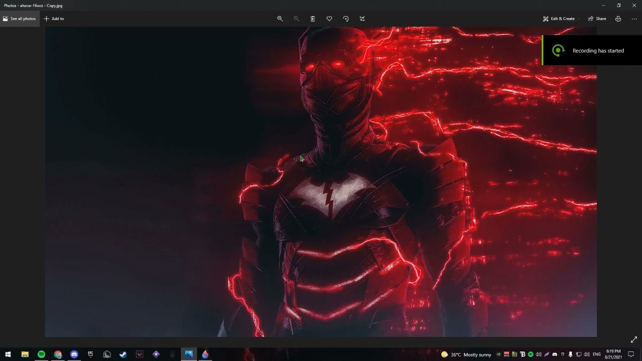 Editing my red death backround