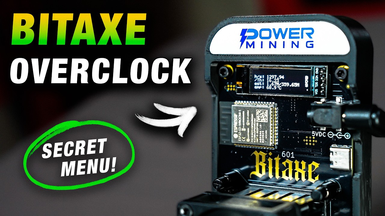 How To Master Bitaxe Overclocking with This Secret Menu