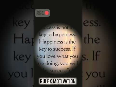 Success is not the Key to Happiness #motivation #quotes #sigmamindset #paintopower #happiness #viral