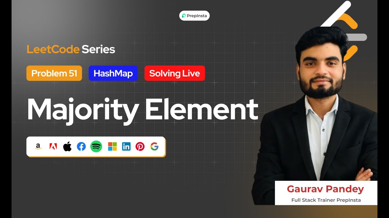 Day 51: Solving LeetCode Coding Problems | Majority Element Problem Solution | 150 Days Coding