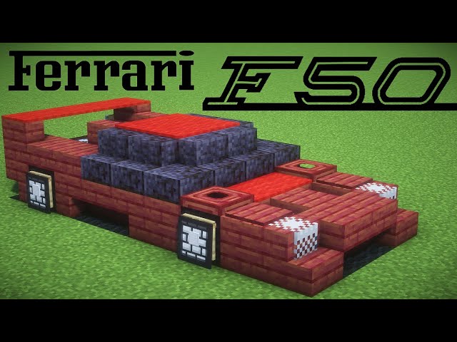 Ferrari F50 Minecraft Map