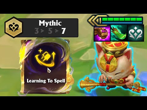 *Learning To Spell* 3 Star Teemo ⭐⭐⭐ ft. 7 mythic | TFT set 11