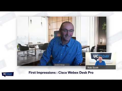Cisco Webex Desk Pro Review - UC Today News