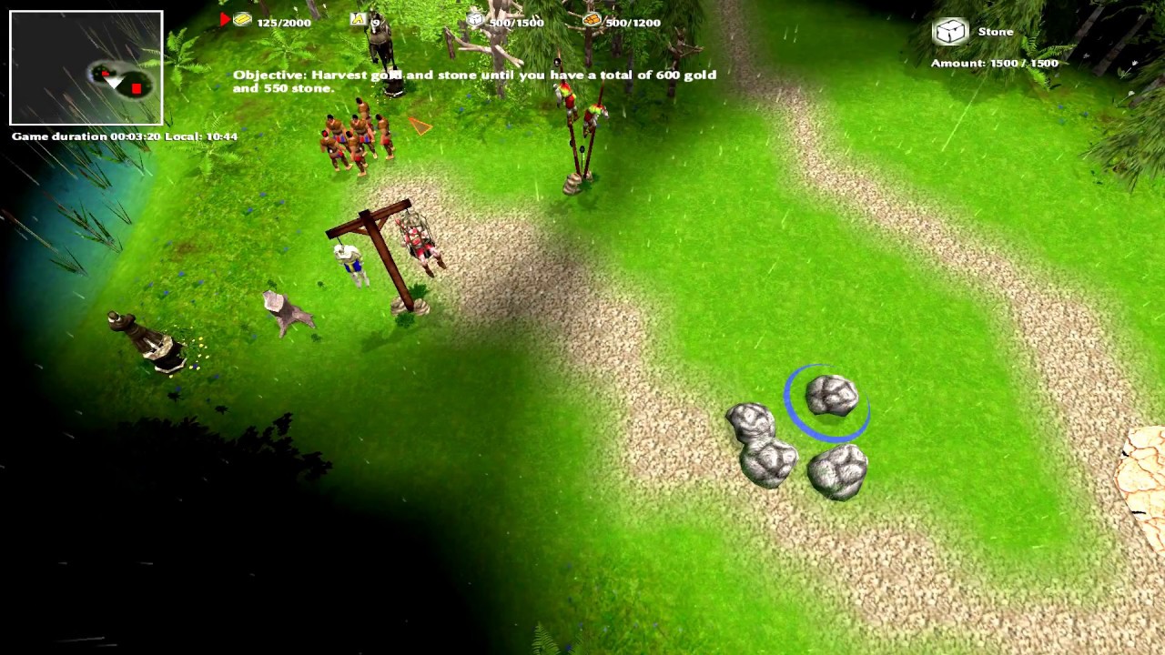 Gaming on Linux! MegaGlest look!