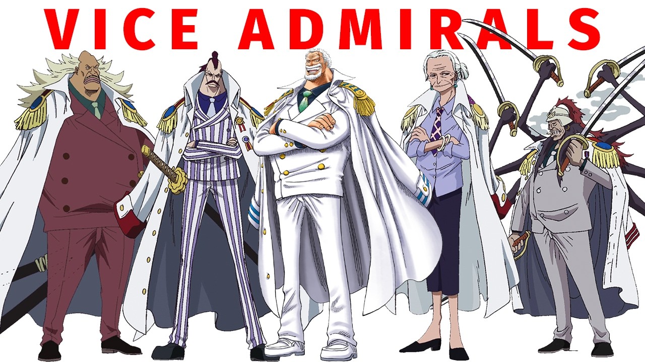 The Absurdity of One Piece Vice Admirals
