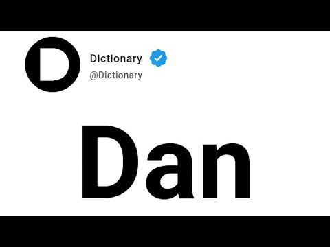 Dan Meaning In English