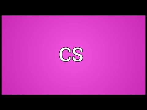 CS Meaning