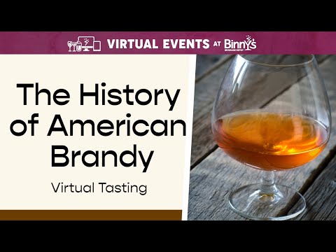 The History of American Brandy Virtual Tasting