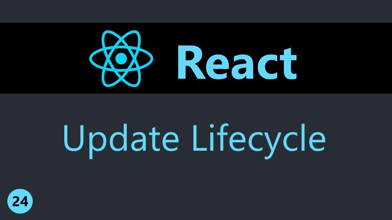 ReactJS Tutorial - 24 - Component Updating Lifecycle Methods (English)