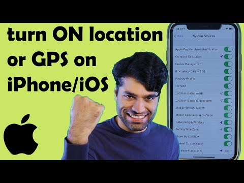 How to turn ON location on iPhone