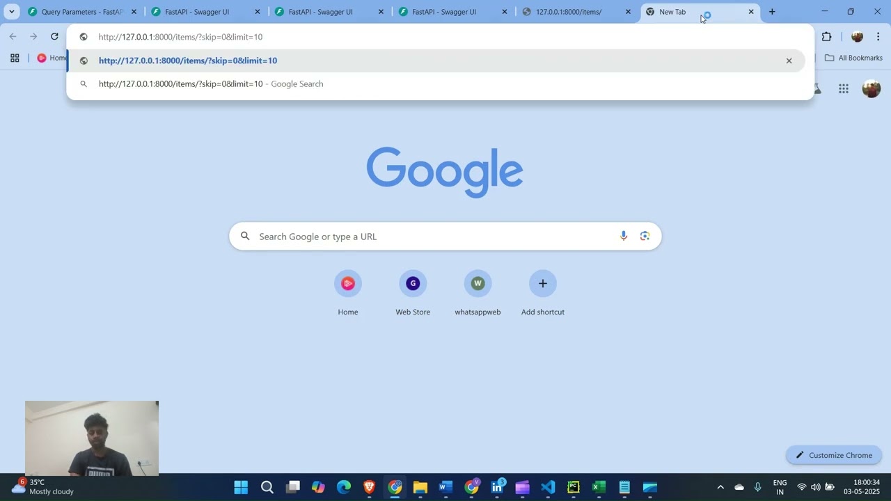 FastAPI Tutorial: Query Parameters & Validations Made Easy #python #ai #genai #fastapi #new #job