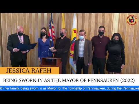 Jessica Rafeh 2022 Pennsauken Mayor Swearing-In – Pennsauken Television