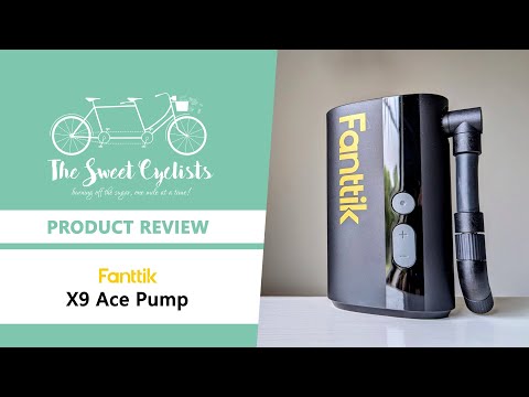 Fanttik X9 Ace Portable Electric Bike Air Inflator Review - feat. USB-C + 150 PSI + Schrader/Presta