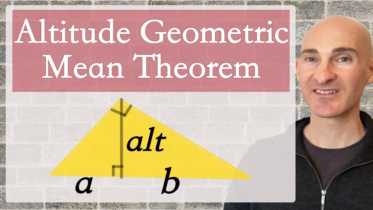 Altitude Geometric Mean Theorem