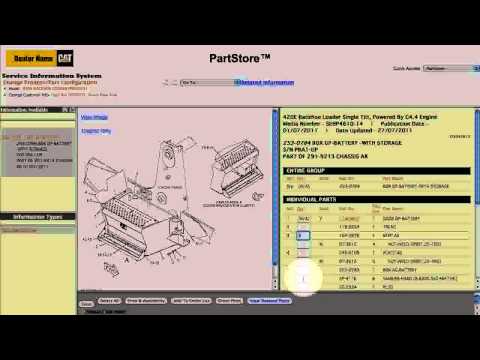 Cat PartStore - How To Find a Part Number