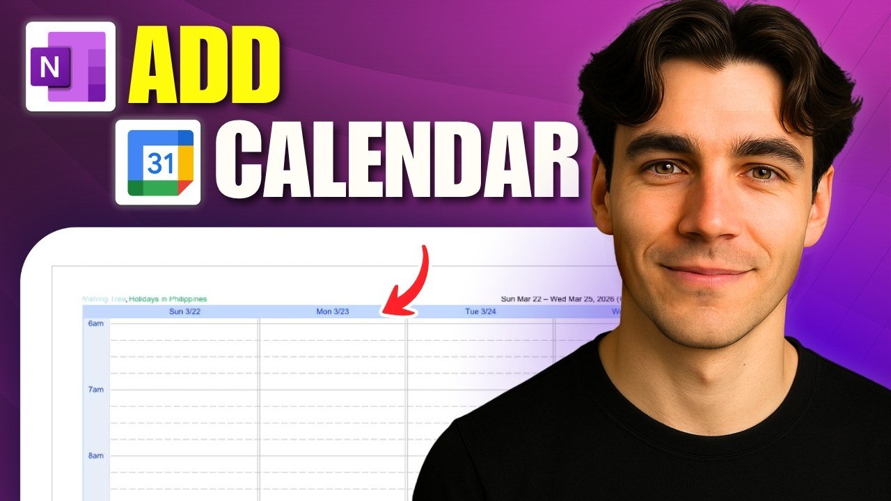 How to Add Calendar in OneNote (Tutorial 2026)