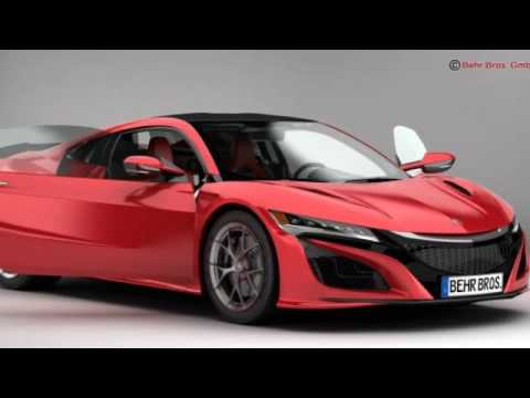 3D Model Acura NSX 2017 at 3DExport.com