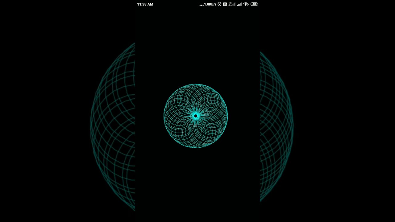 Python Turtle Graphics | simple circles pattern #shorts #python #drawing